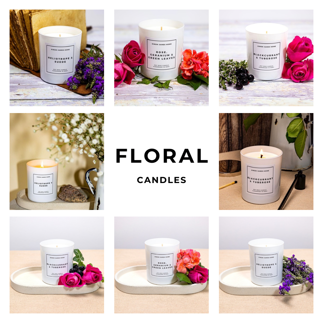 Floral Candles | Simon James Home