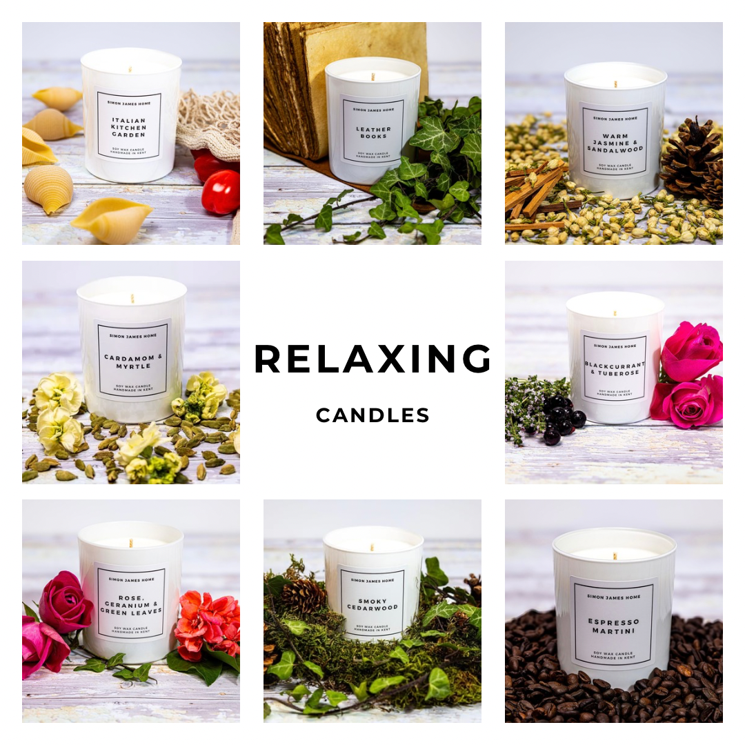Relaxing Candles & Home Fragrance For Calm Evenings - Simon James Home